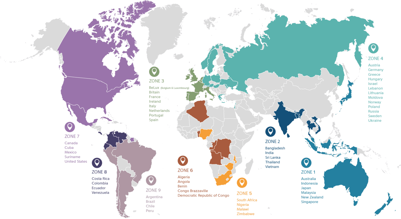 Zones & Countries - World Subud Association