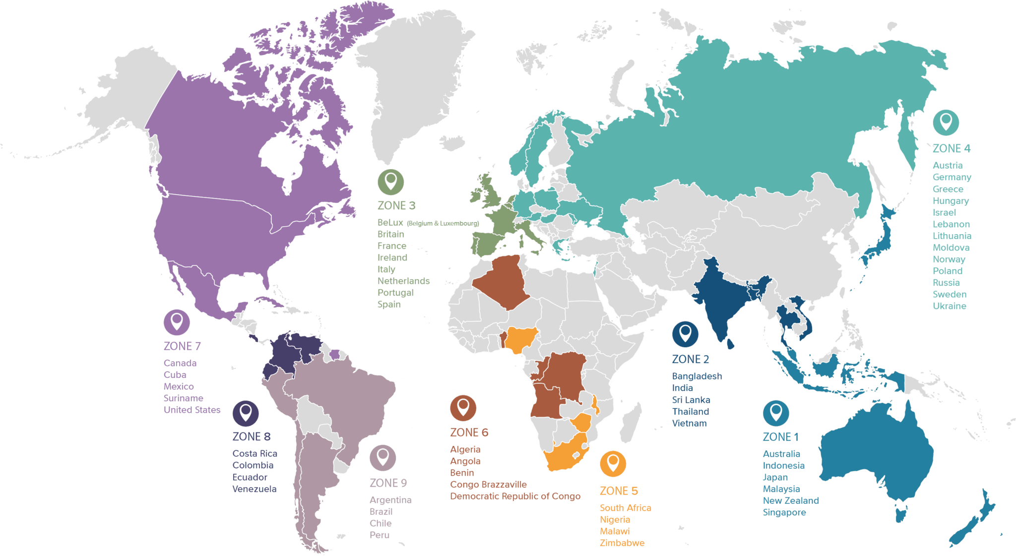 Zones & Countries - World Subud Association